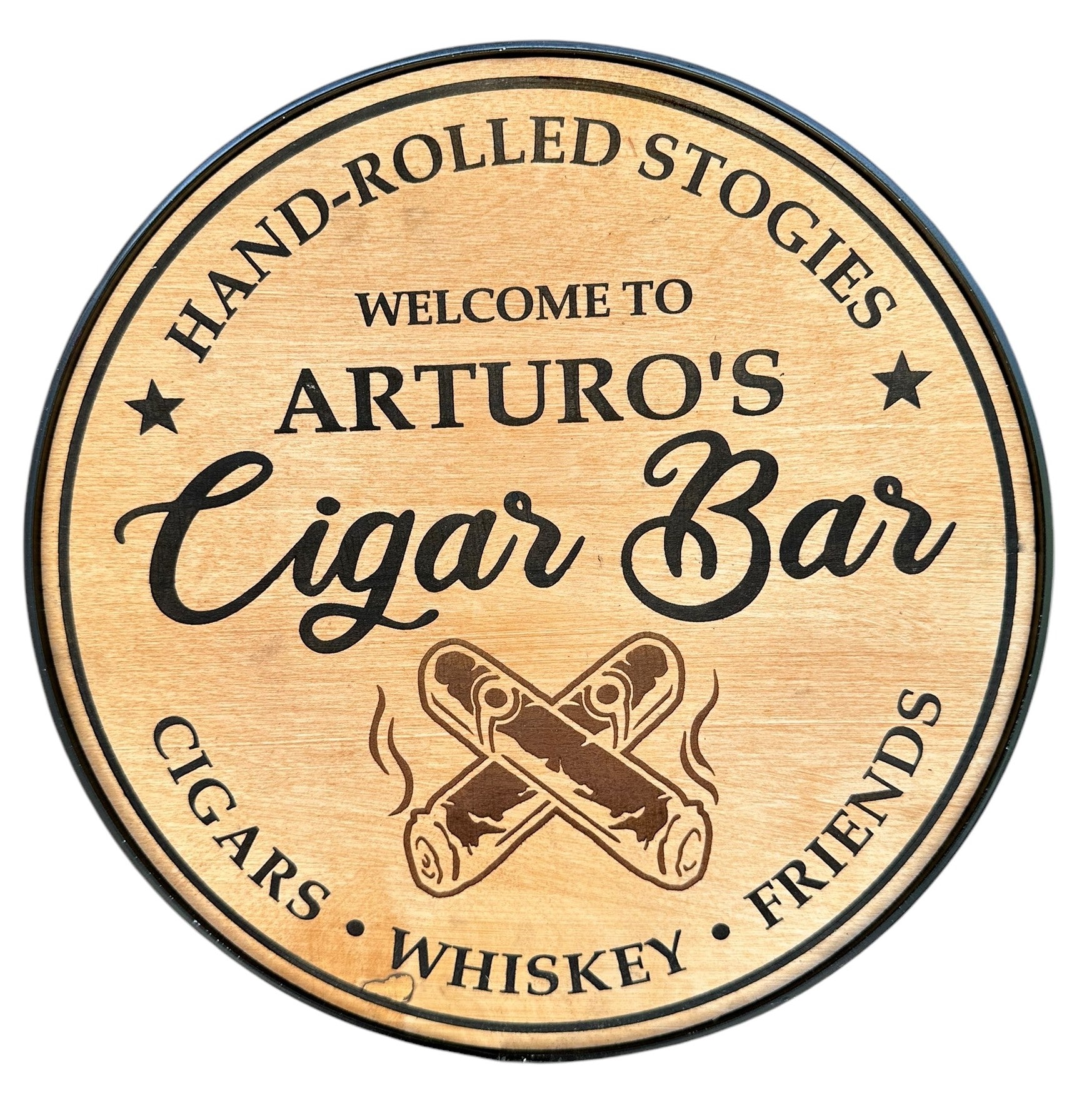 Custom Cigar Lounge Sign – The Ultimate Retreat!