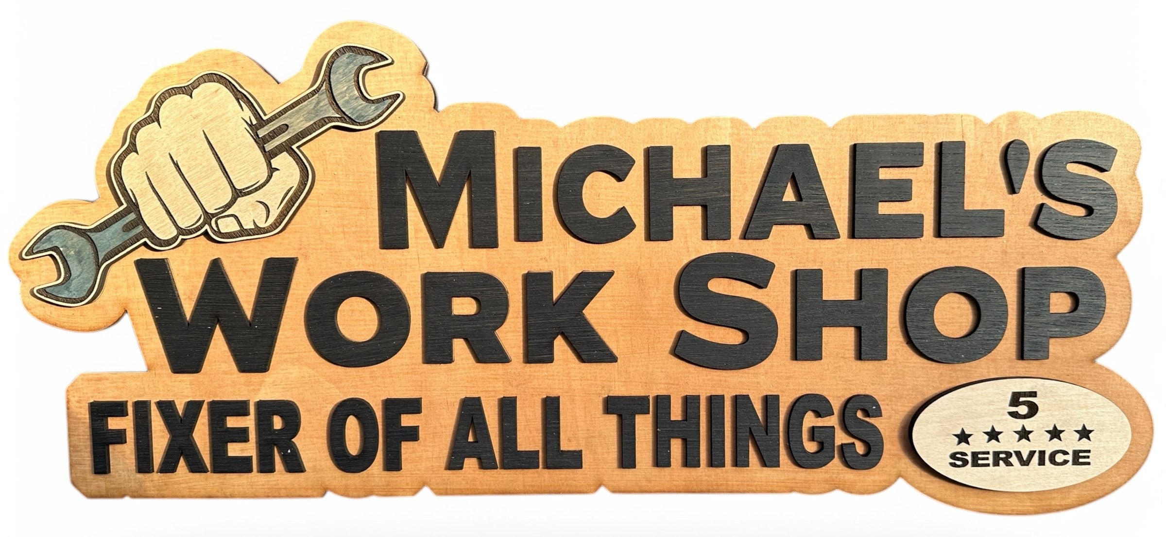 Custom Workshop Sign